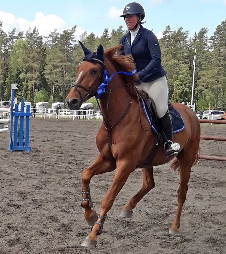 Ina Bäckdal vann i Elithoppet - Skillingaryd