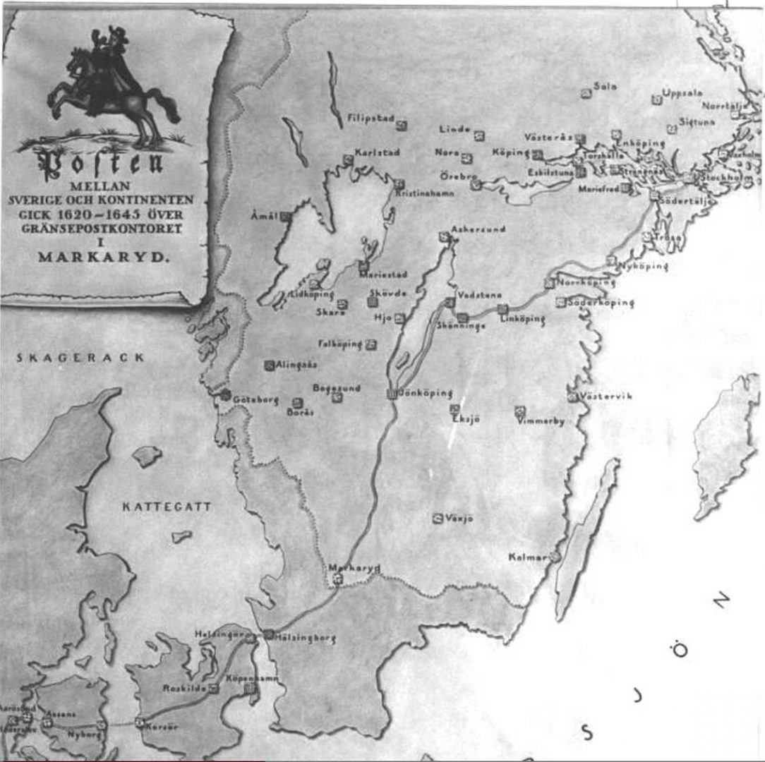 Postlinje genom Östbo firar 400 år - Skillingaryd