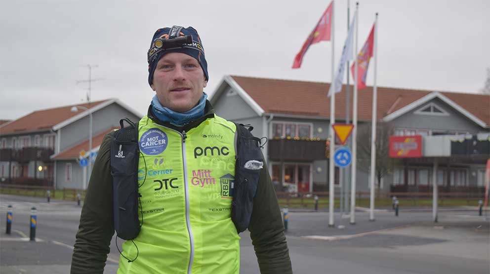 Benny springer 70 mil för cancerforskning - Skillingaryd