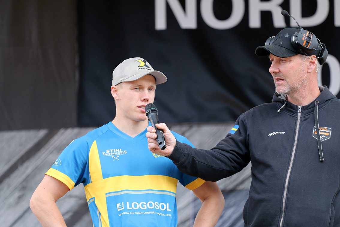 Timbersport visade talang på Elmia Wood - Skillingaryd