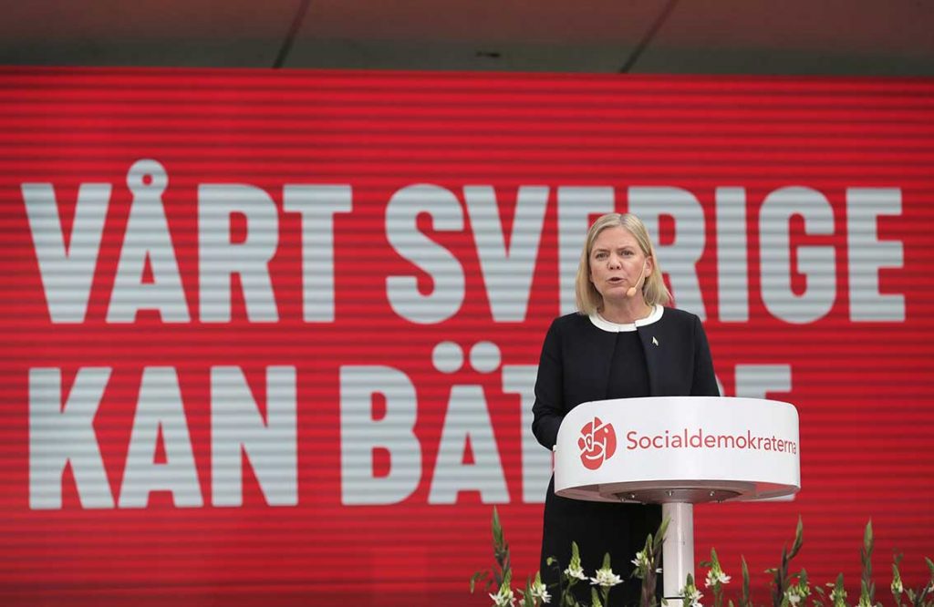 Magdalena Andersson talade i Almedalen - Skillingaryd