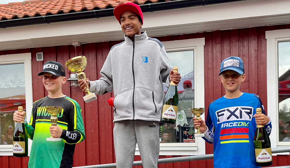 En hemmaseger i motocross - Skillingaryd