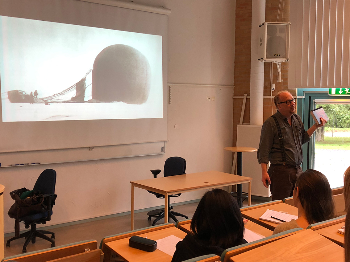 Högskolelektor i historia besökte Fenix - Skillingaryd