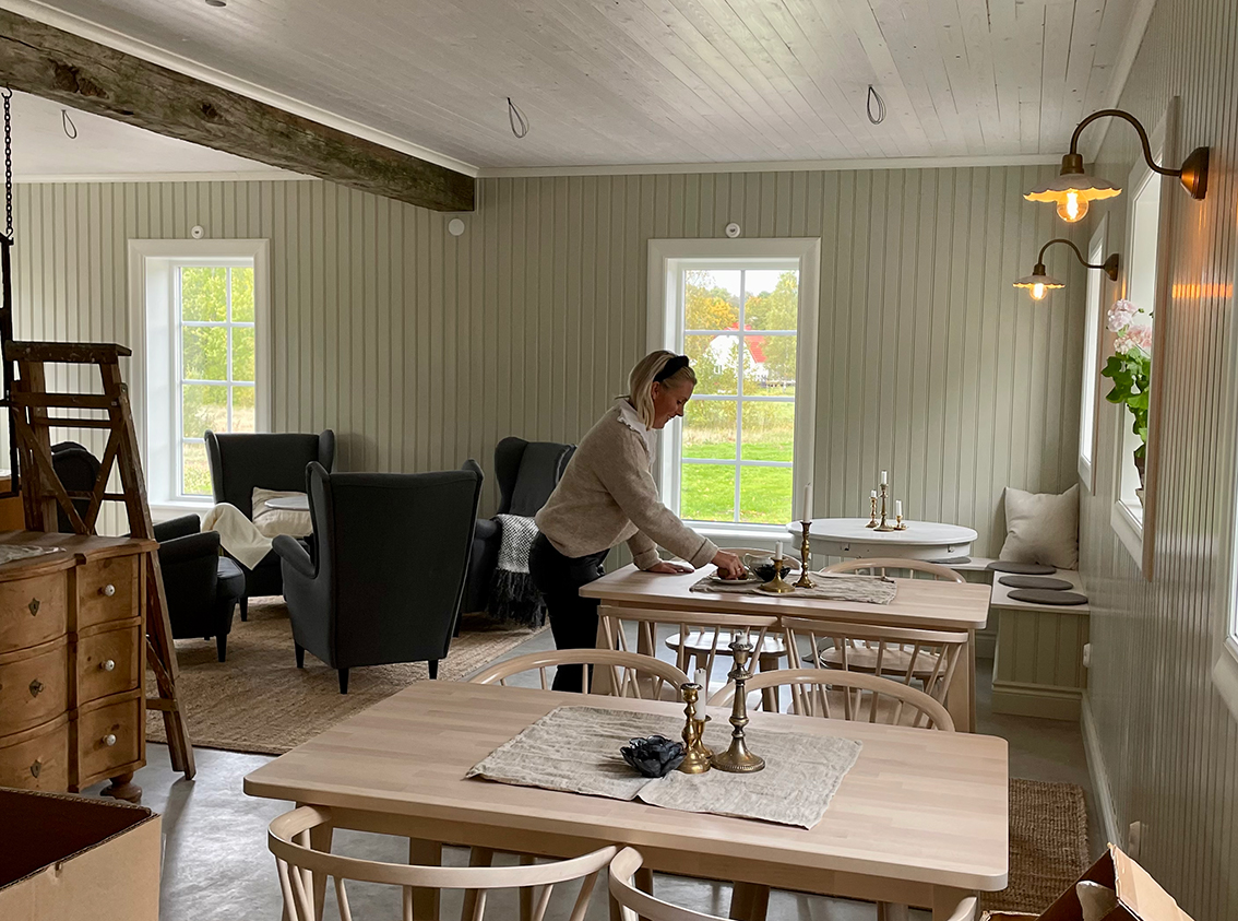 Snart öppnar Vaggeryds Gårdscafé - Skillingaryd