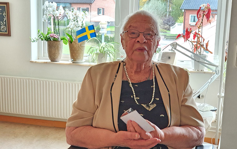 Ingeborg firade sin 100-årsdag - Skillingaryd