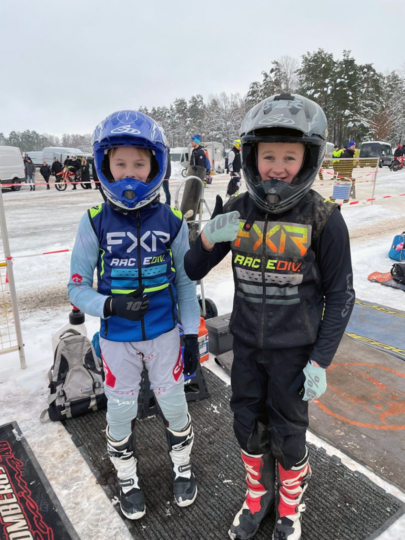 William vann första deltävlingen i vintercupen - Skillingaryd