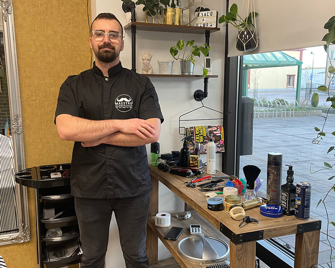 Maestro Barbershop öppnar hos Hon & Han - Skillingaryd