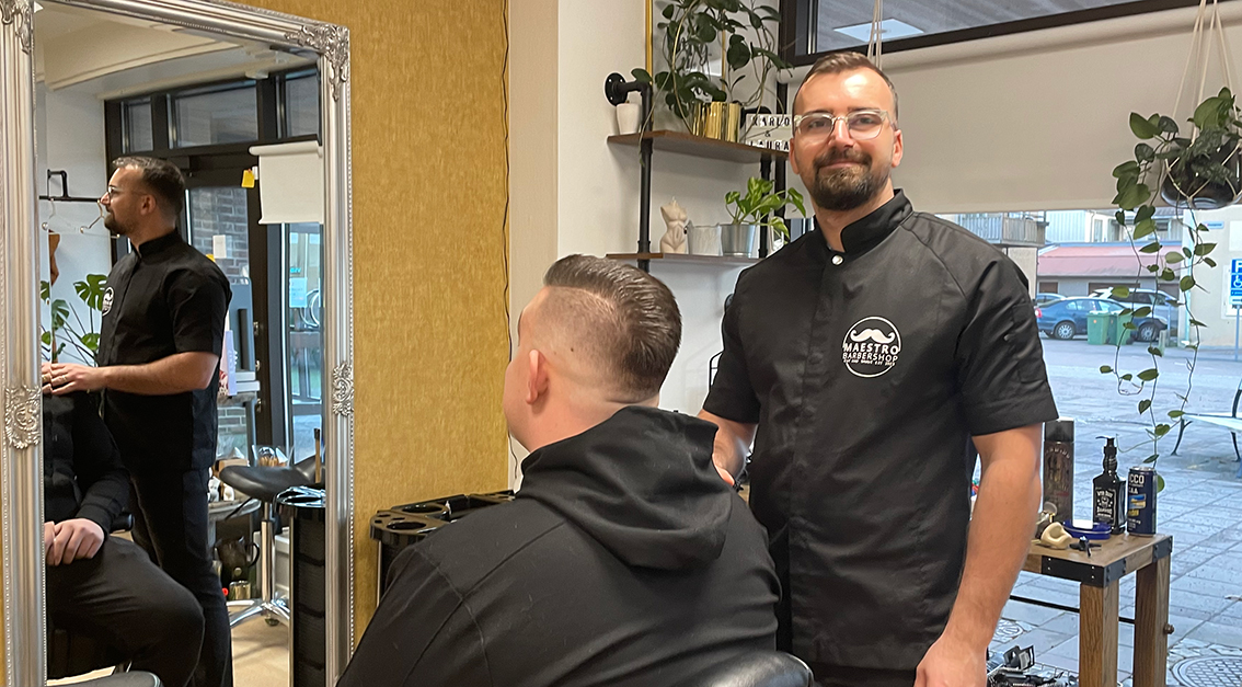 Maestro Barbershop öppnar hos Hon & Han - Skillingaryd