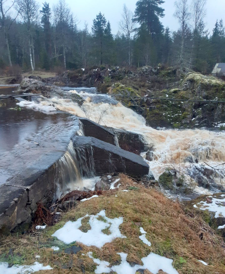Läsarnas bilder från höga vattenflöden - Skillingaryd