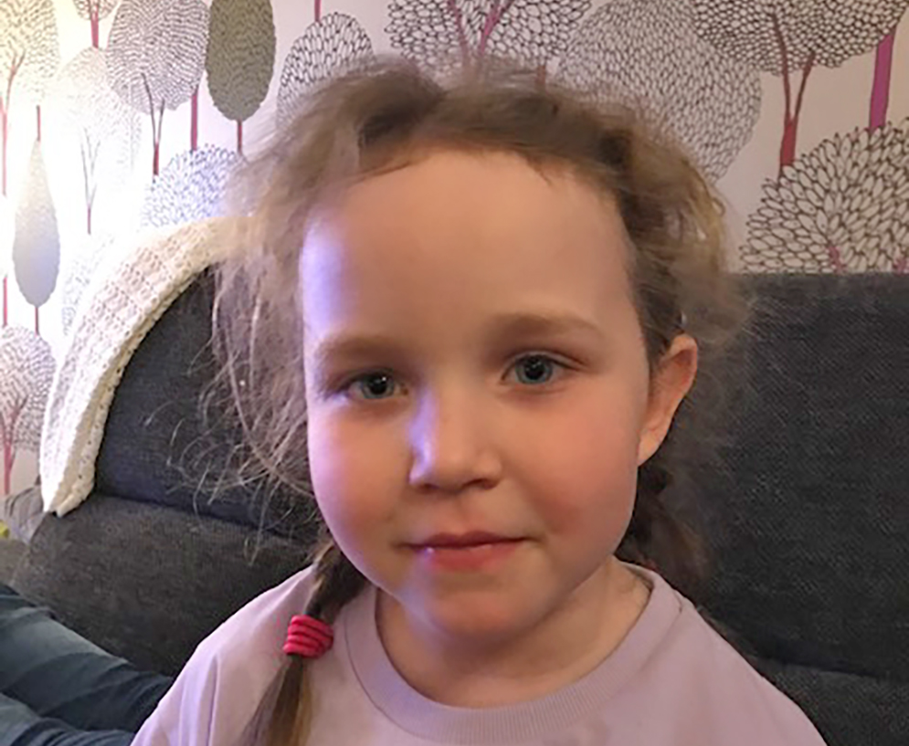 Ingrid Rydmarker 6 år - Skillingaryd