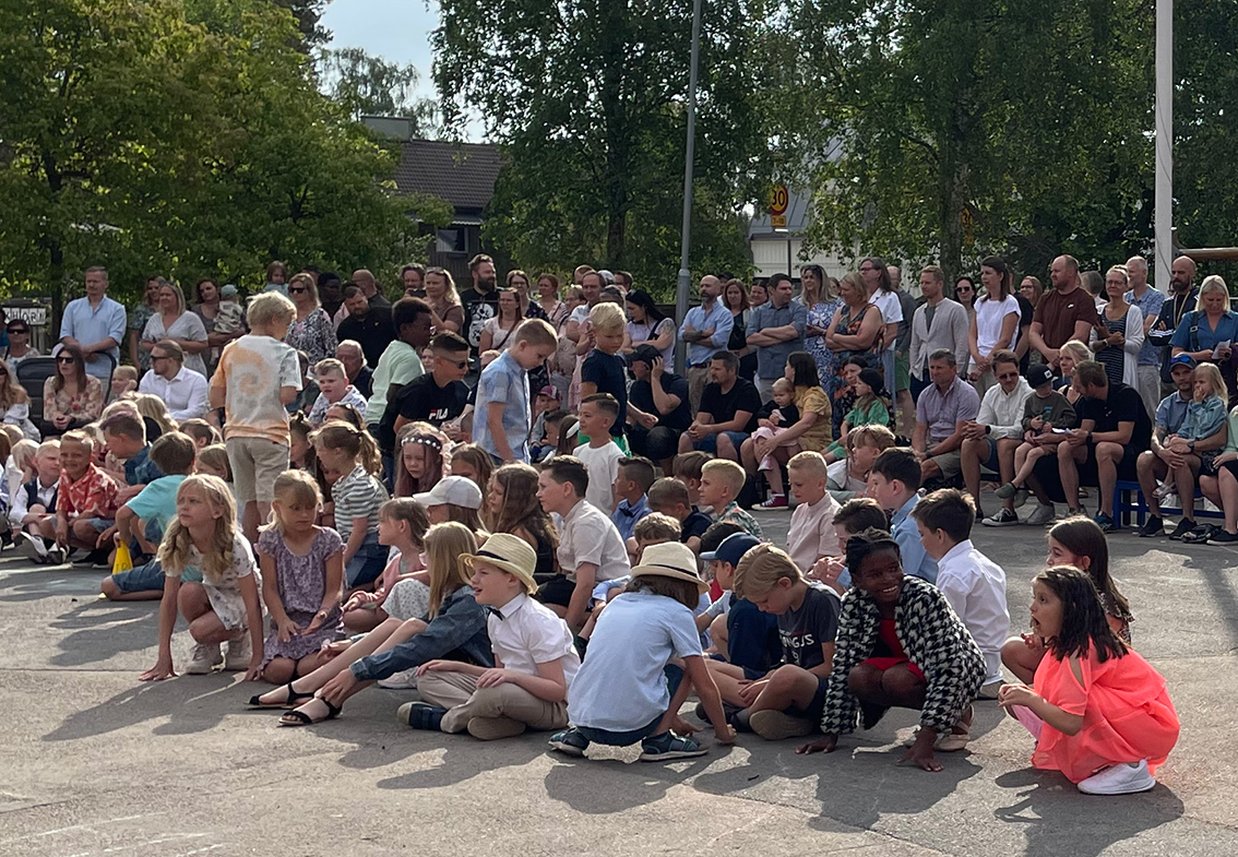 Skolavslutning på Götafors skola - Skillingaryd