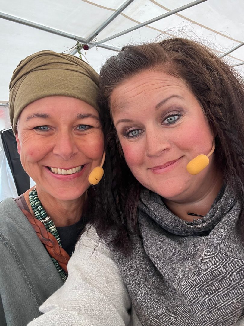 Hon spelade Borkarövare på Visingsö - Skillingaryd