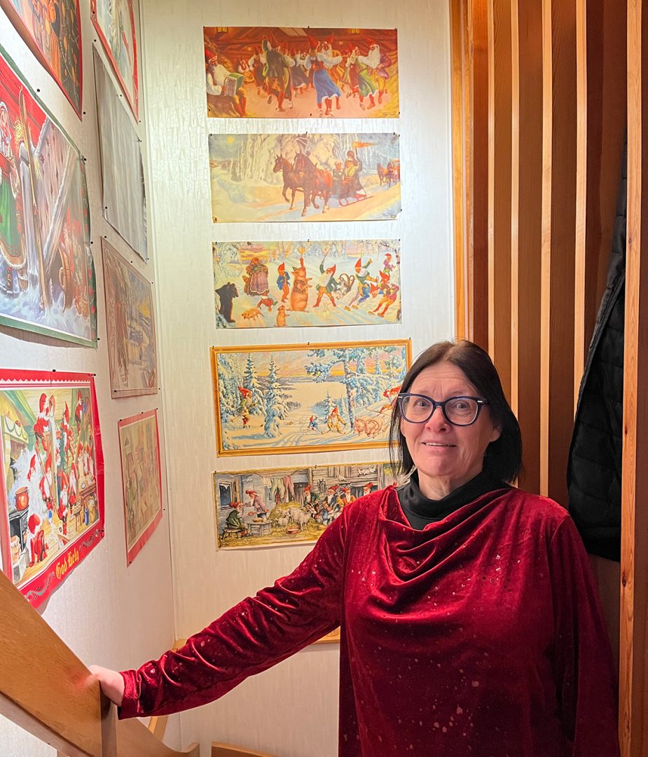 Hemma hos Tuula - en av årets kulturpristagare - Skillingaryd