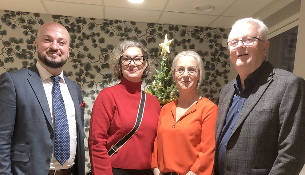 Vaggerydsbördige Deumić besökte Mejeriet - Skillingaryd