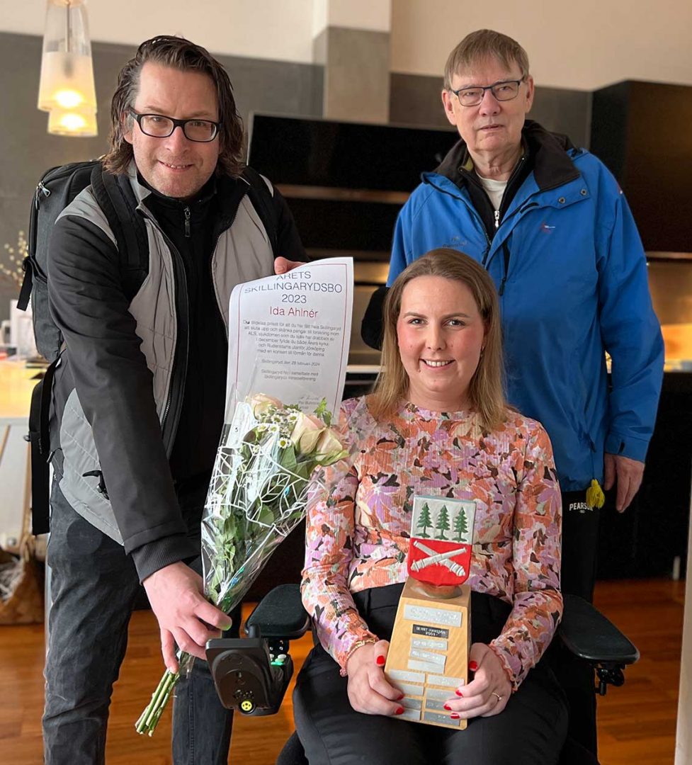 Ida är Årets Skillingarydsbo 2023 - Skillingaryd