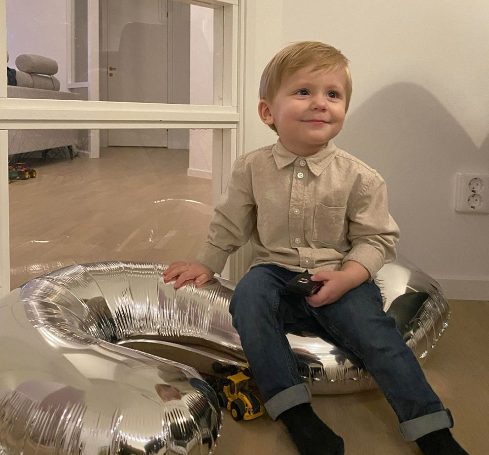 Knut Ekfeldt 2 år - Skillingaryd