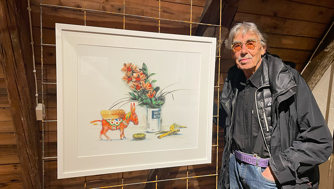 ”Grafiska spratt och visuella hyss” med Lasse Åberg - Skillingaryd