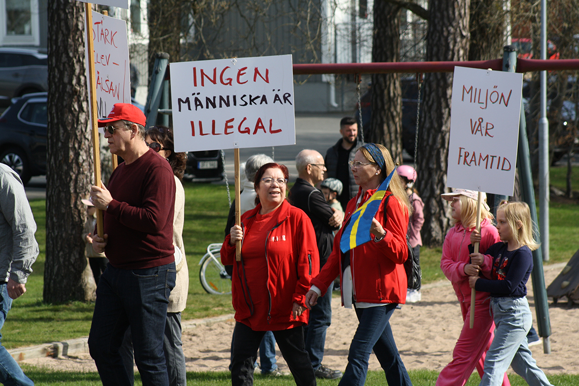 Första maj firades i Vaggeryd - Skillingaryd