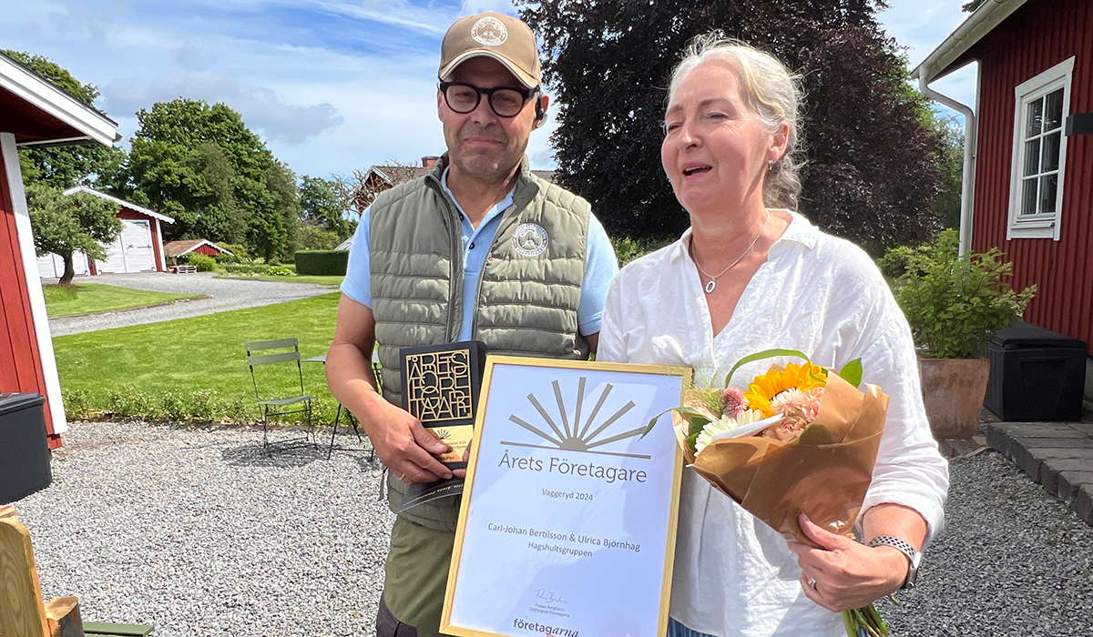 Carl-Johan och Ulrica kan bli Årets Företagare - Skillingaryd