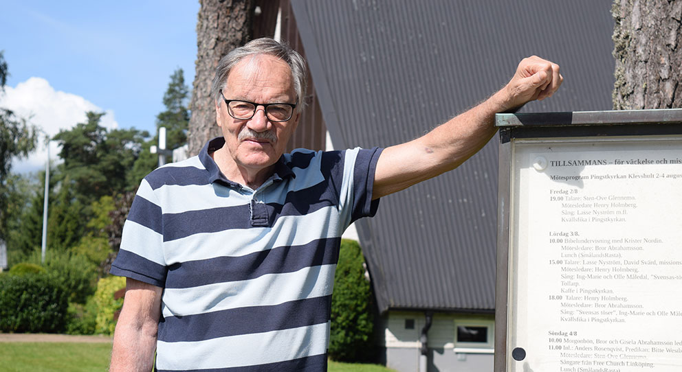 Henry arrangerar sommarkonferens i Klevshult - Skillingaryd