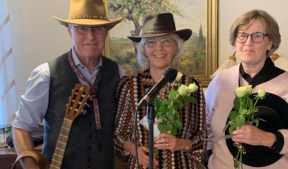 Musikgrupp underhöll hos SPF - Skillingaryd