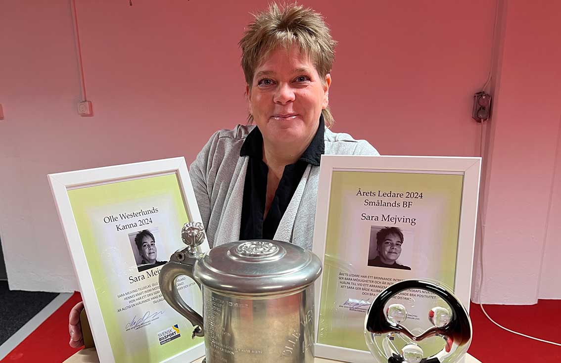 Sara fick två fina utmärkelser - Skillingaryd