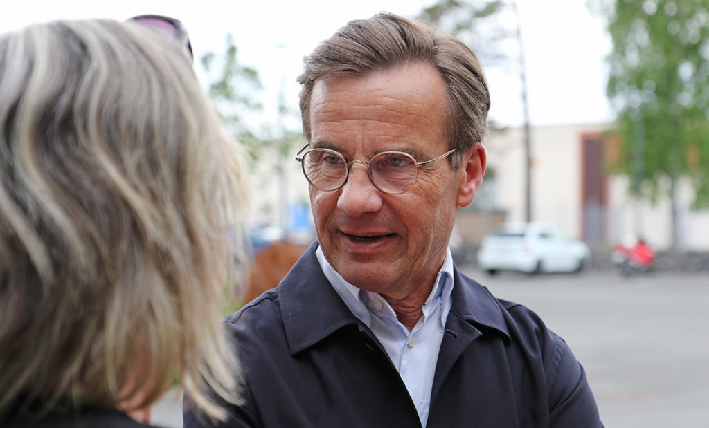Fyra snabba till statsminister Ulf Kristersson (M) - Skillingaryd